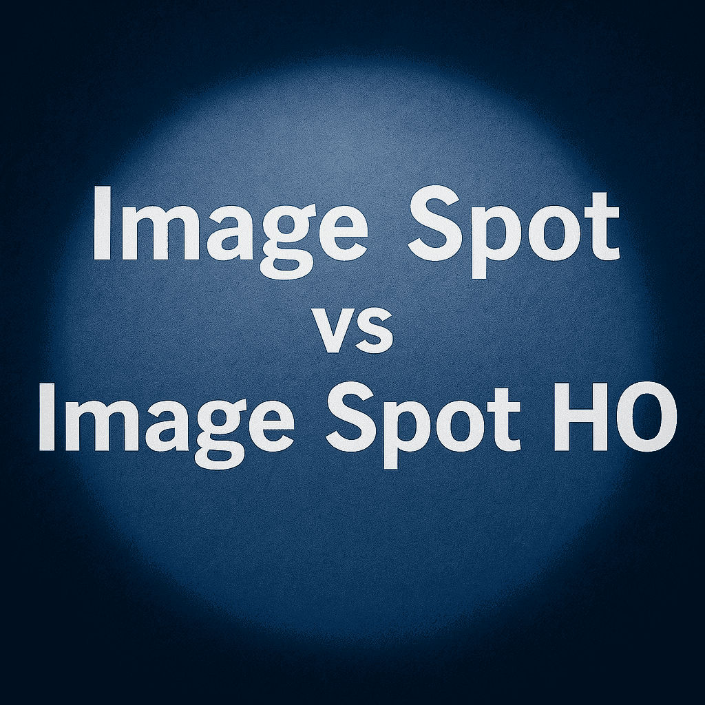 ROSCO Image Spot vs Image Spot HO - 日本コーバン照明のブログ